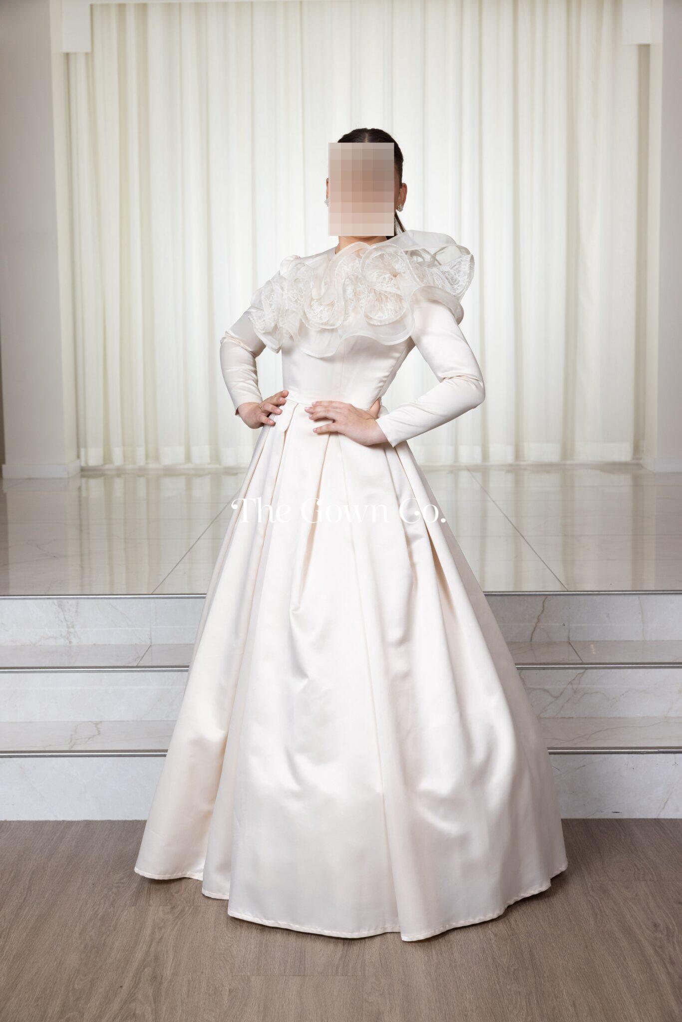 Custom Ivory Sister of the Bride Gown - The Gown Co.