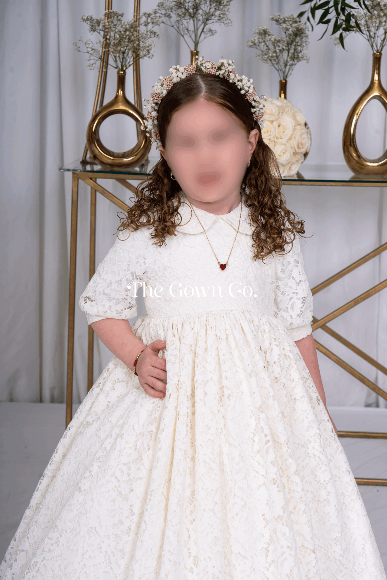 Custom Dolce & Gabbana Inspired Children's Gown (Size 4) - The Gown Co.